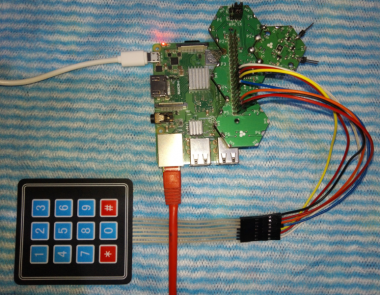 Controlling Hexabitz Rgb Led Module Using 4x3 Keypad Via Ras