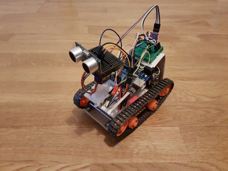 Crakobot | Arduino Robot With Manual And Autopilot Modes