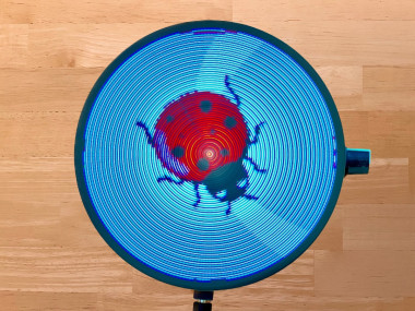 Rotating Color Display