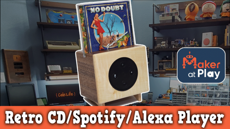 Retro Cd/spotify/alexa Player