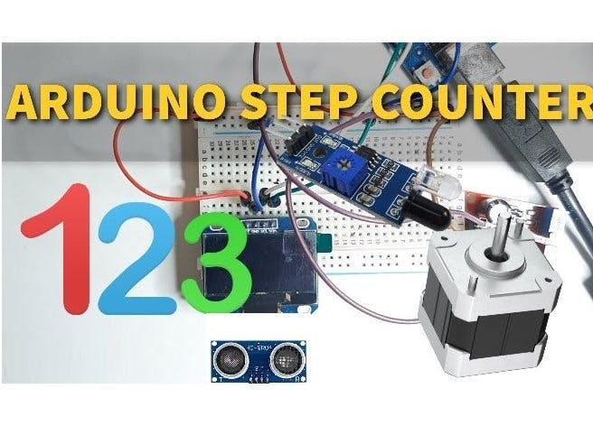 Simple Step Counter Using Arduino