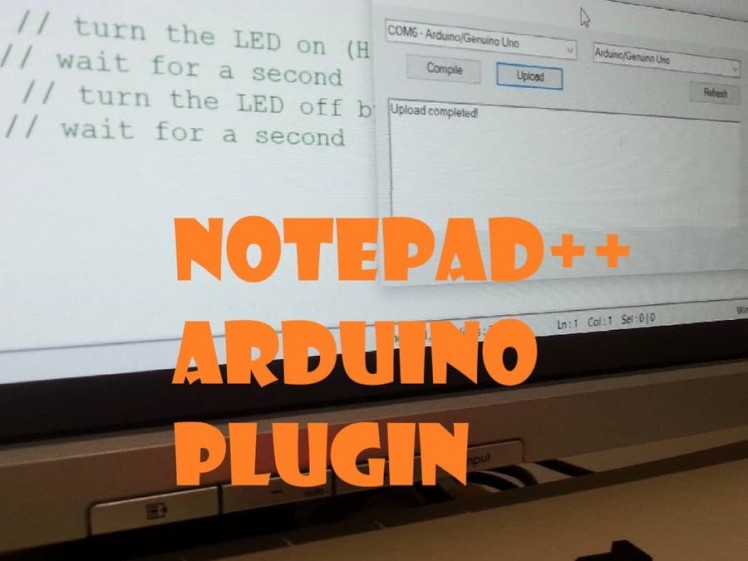 Notepad++ Arduino Cli Plugin